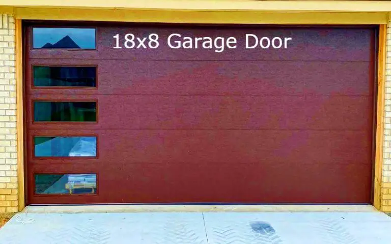 18x8 Garage Door: The Ideal Solution