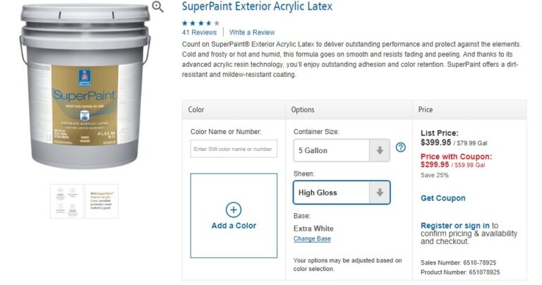 Sherwin Williams Super Paint Exterior: The Ultimate Guide