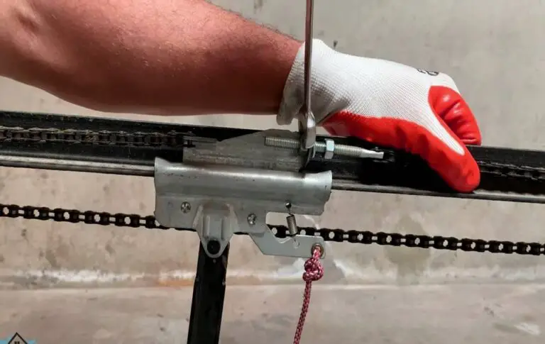 How to Tighten a Garage Door Chain