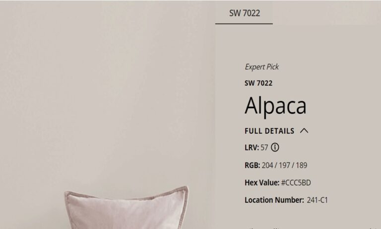 Alpaca Paint Color: A Versatile and Cozy Choice for Home